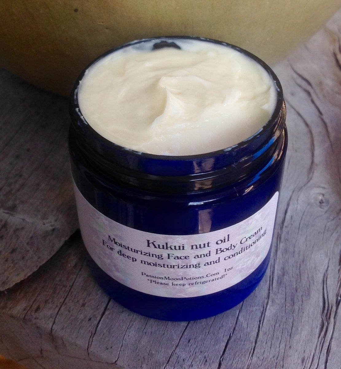 Kukui Nut Oil Moisturizing Face and Body Cream Alcohol-Free – Passion ...